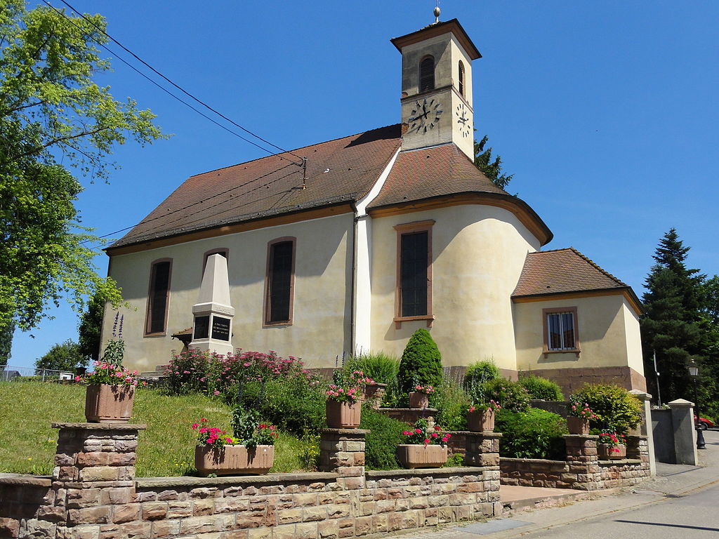 Lieu de culte : l'église simultanée mixte Saint Michel de Kurtzenhouse ...